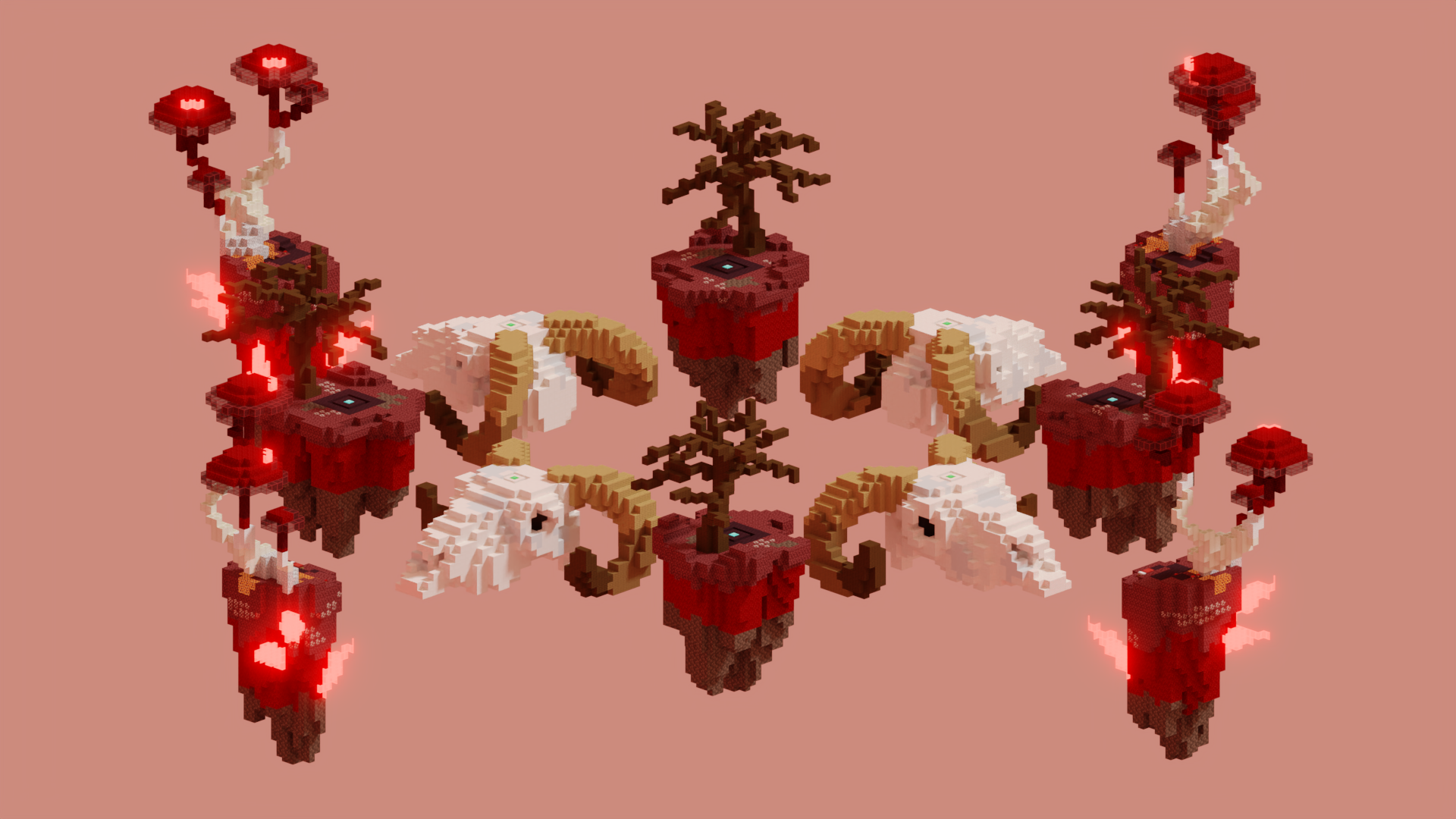 4 BEDWARS MAPS #11 (Archived) - MCModels