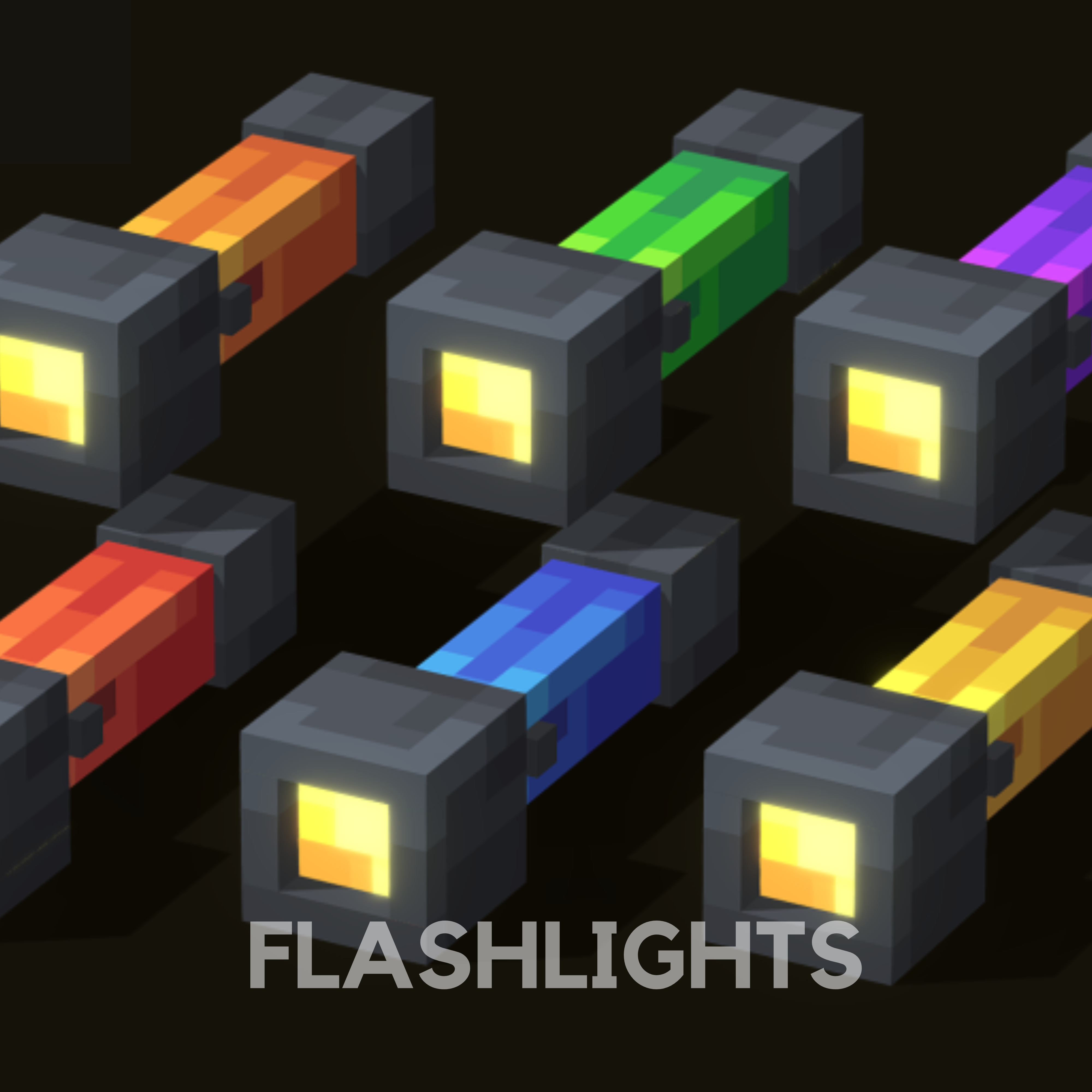 6-Pack Flashlight Set (Archived) - MCModels