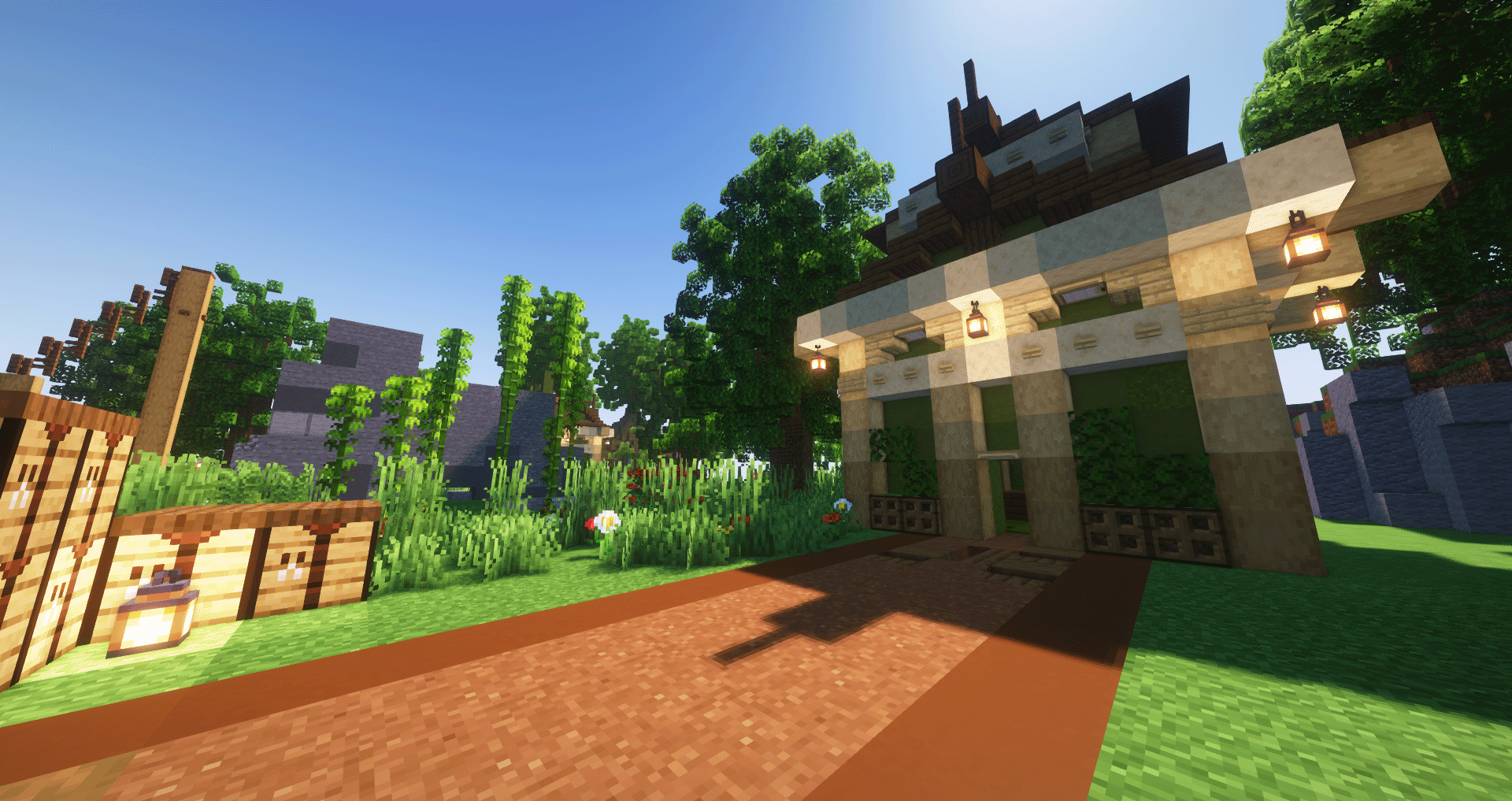 PixelMine | Frog Village Spawn @200x200 - MCModels