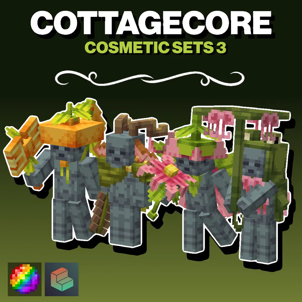Cottagecore Cosmetic Sets BUNDLE - MCModels
