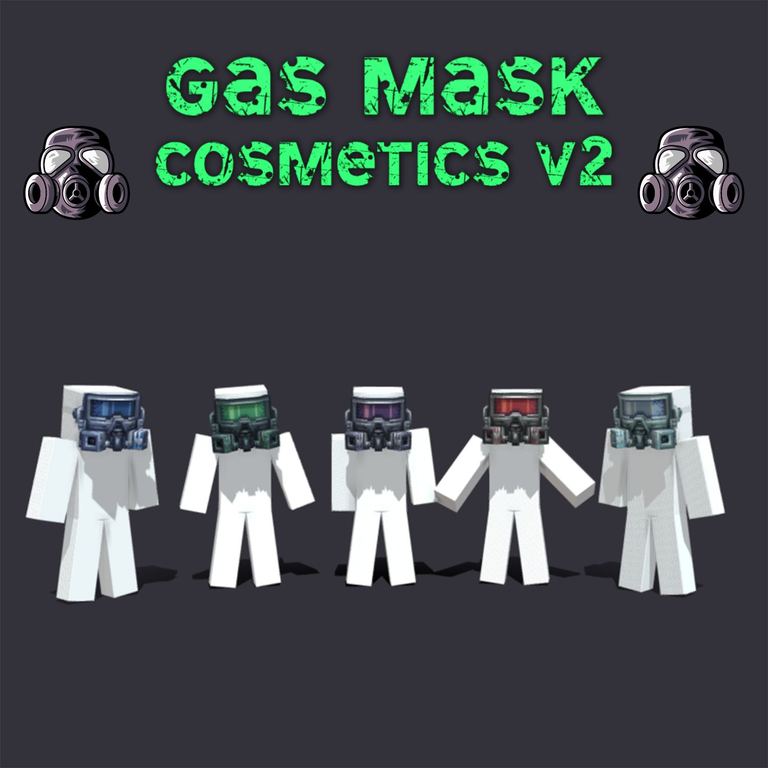 Gas Mask Cosmetic Helmets Vol 2 - MCModels